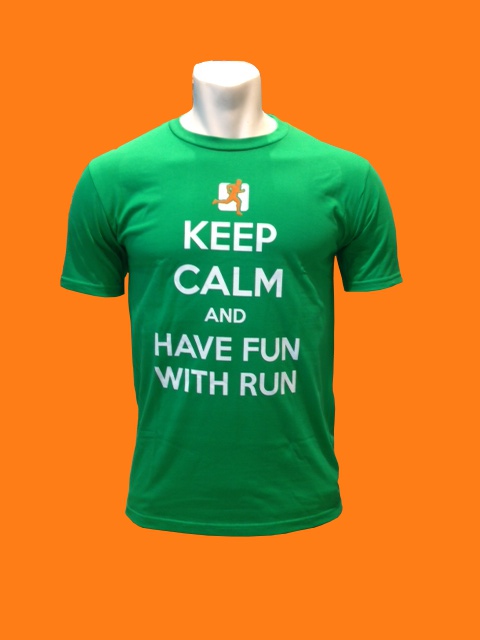 KEEP CALM AND HAVE FUN WITH RUN - Euro 10,80 - abbigliamento running ...
